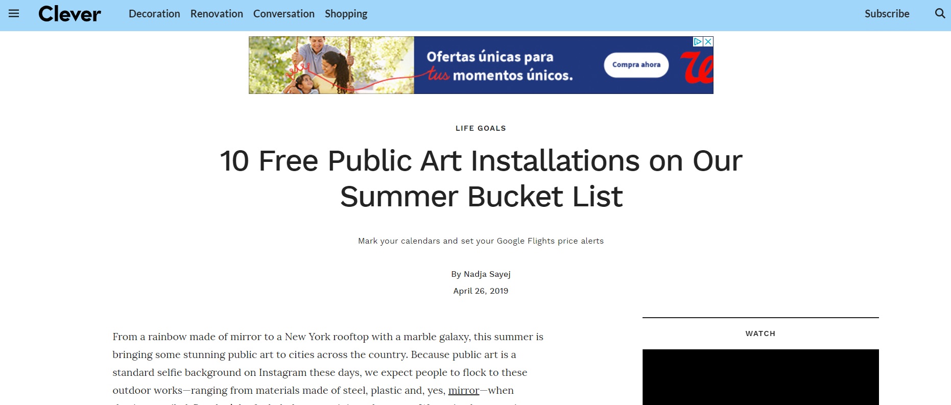 10 Free Public Art Installations on Our Summer Bucket List - Public Art ...