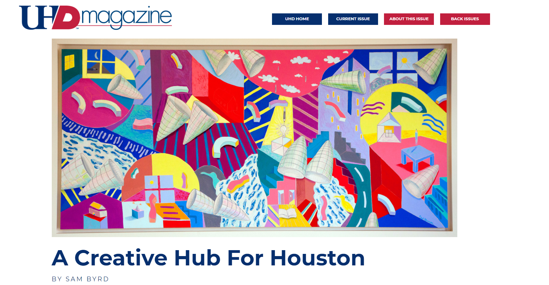 A Creative Hub For Houston - Public Art University of Houston System