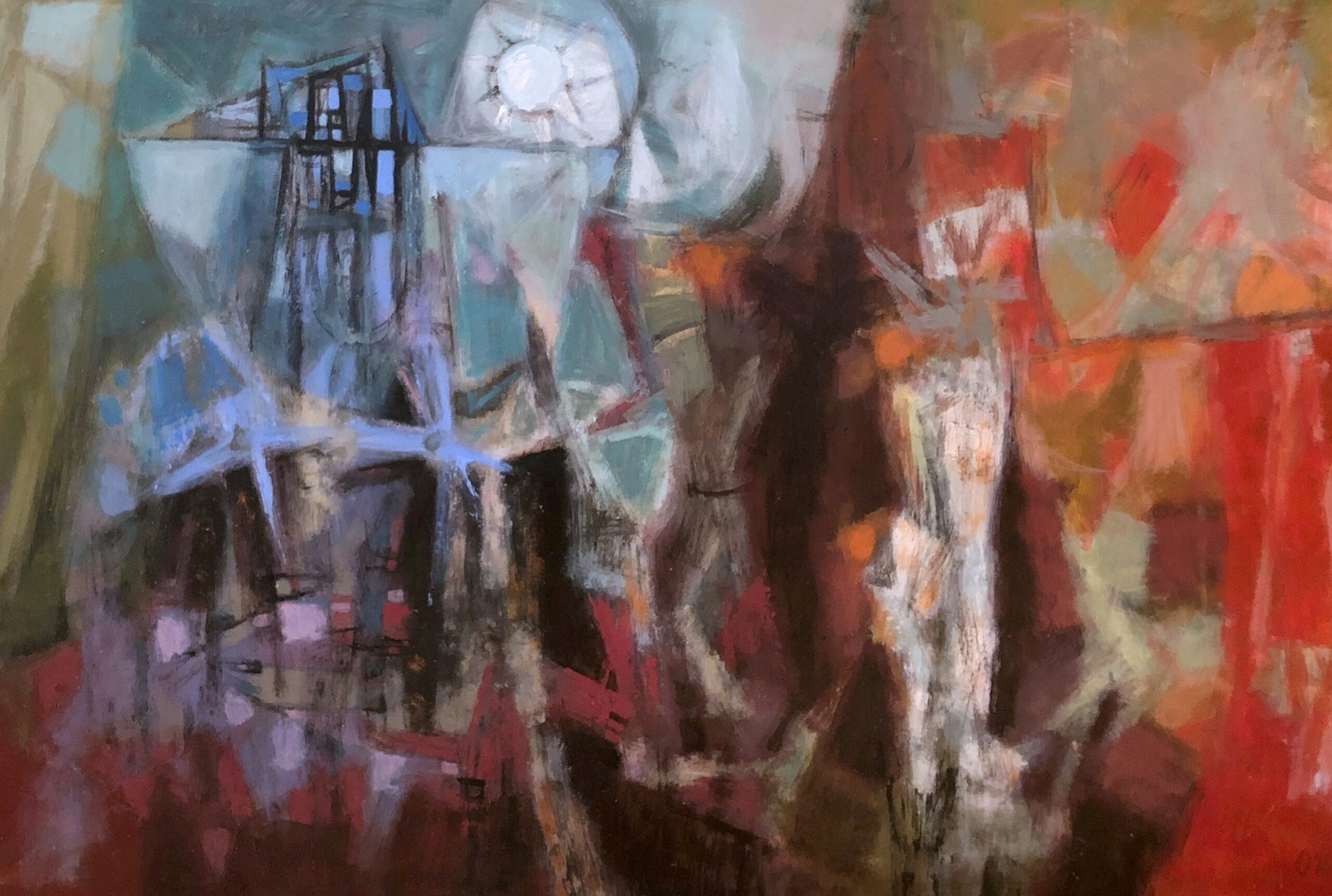 Land with Cold Sun - Public Art University of Houston System