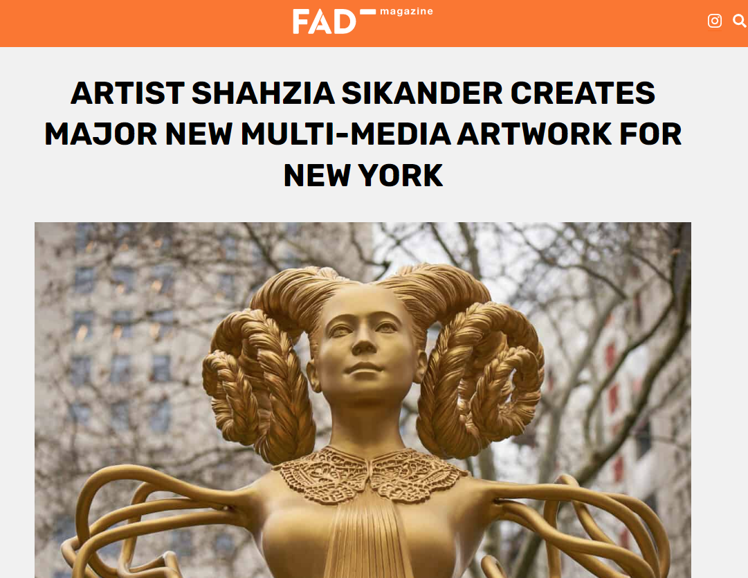 Artist Shahzia Sikander Creates Major New Multi-Media Artwork for New ...