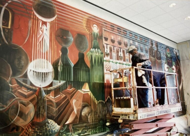 Survival and Growth in John Biggers’ Salt Marsh - Public Art University ...